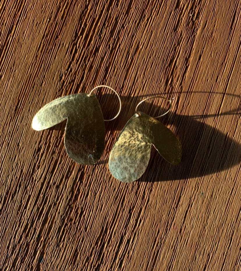 Corazón invertido pendientes – Acat-a